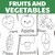 Bundle Fruits and Vegetables Coloring Pages, Vegetable Coloring Pages ...