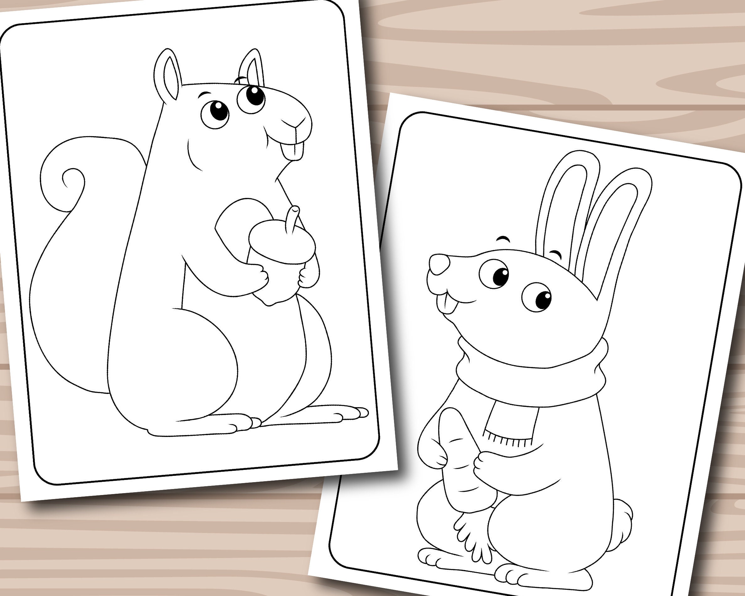 50 Fall Coloring Pages, Autumn Coloring Pages, Autumn Coloring Sheets ...