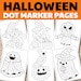 Halloween Dot Marker Printable, Dot Markers Activity, Dot Marker ...