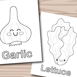 Fruits and Vegetables Bundle, Printable Learning Resources for ...