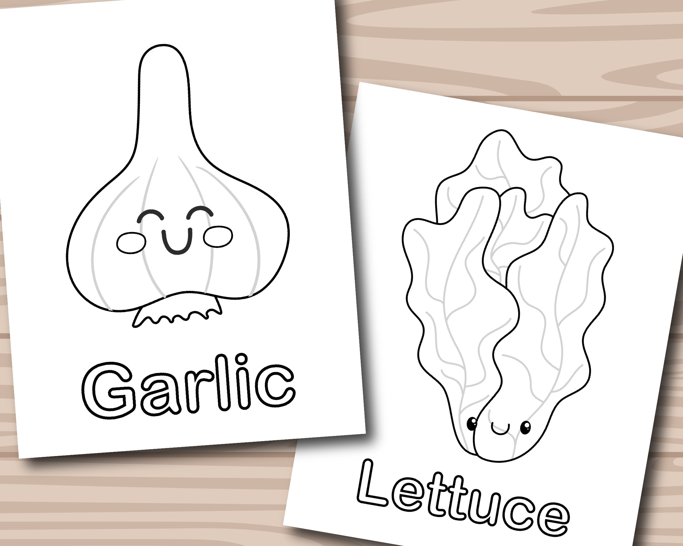 Fruits and Vegetables Bundle, Printable Learning Resources for ...