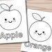 Fruits and Vegetables Bundle, Printable Learning Resources for ...