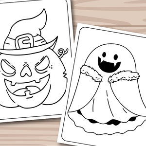 Halloween Coloring Pages for Kids, Kids Halloween Coloring Sheets ...
