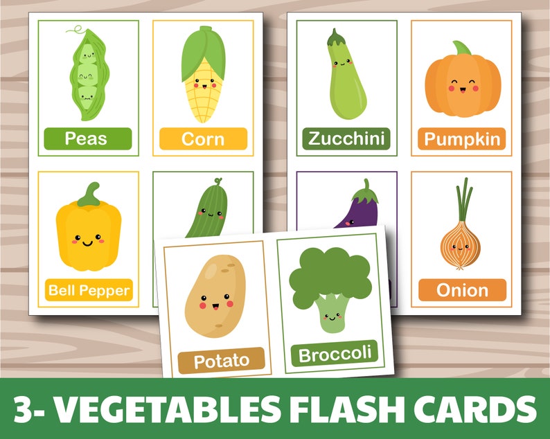 Fruits and Vegetables Bundle, Printable Learning Resources for ...