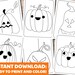 45 Pumpkin Coloring Pages for Kids, Pumpkin Coloring Sheets, Fall ...