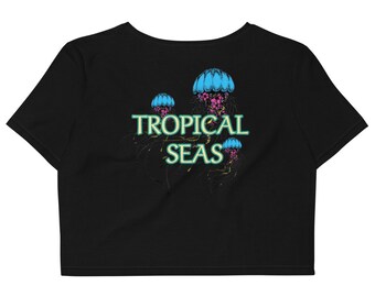 Jellyfish Crop Top - Etsy