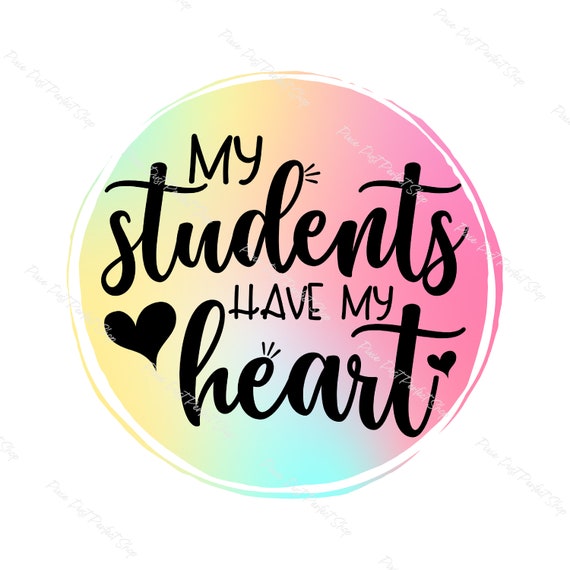 I Love My Teacher Clip Art