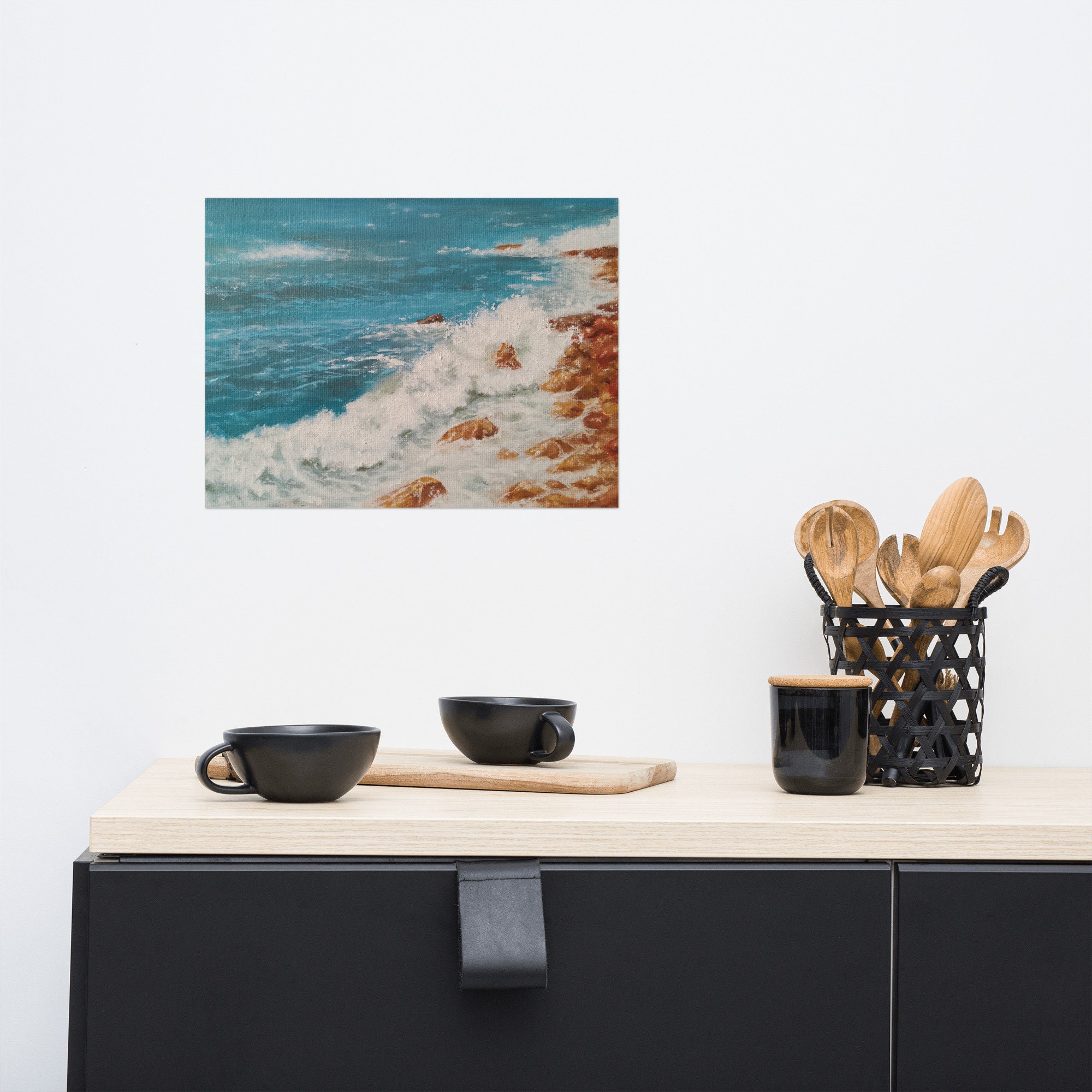 Sea Art Prints, Sea Prints, Decorative Poster, Oil Sea Painting - Etsy