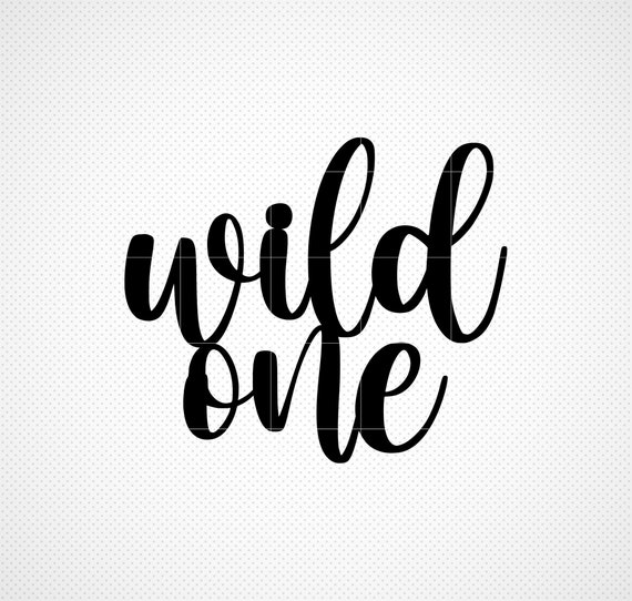 Wild One Cake Topper Svg Cake Topper Svg One Cake Topper | Etsy India