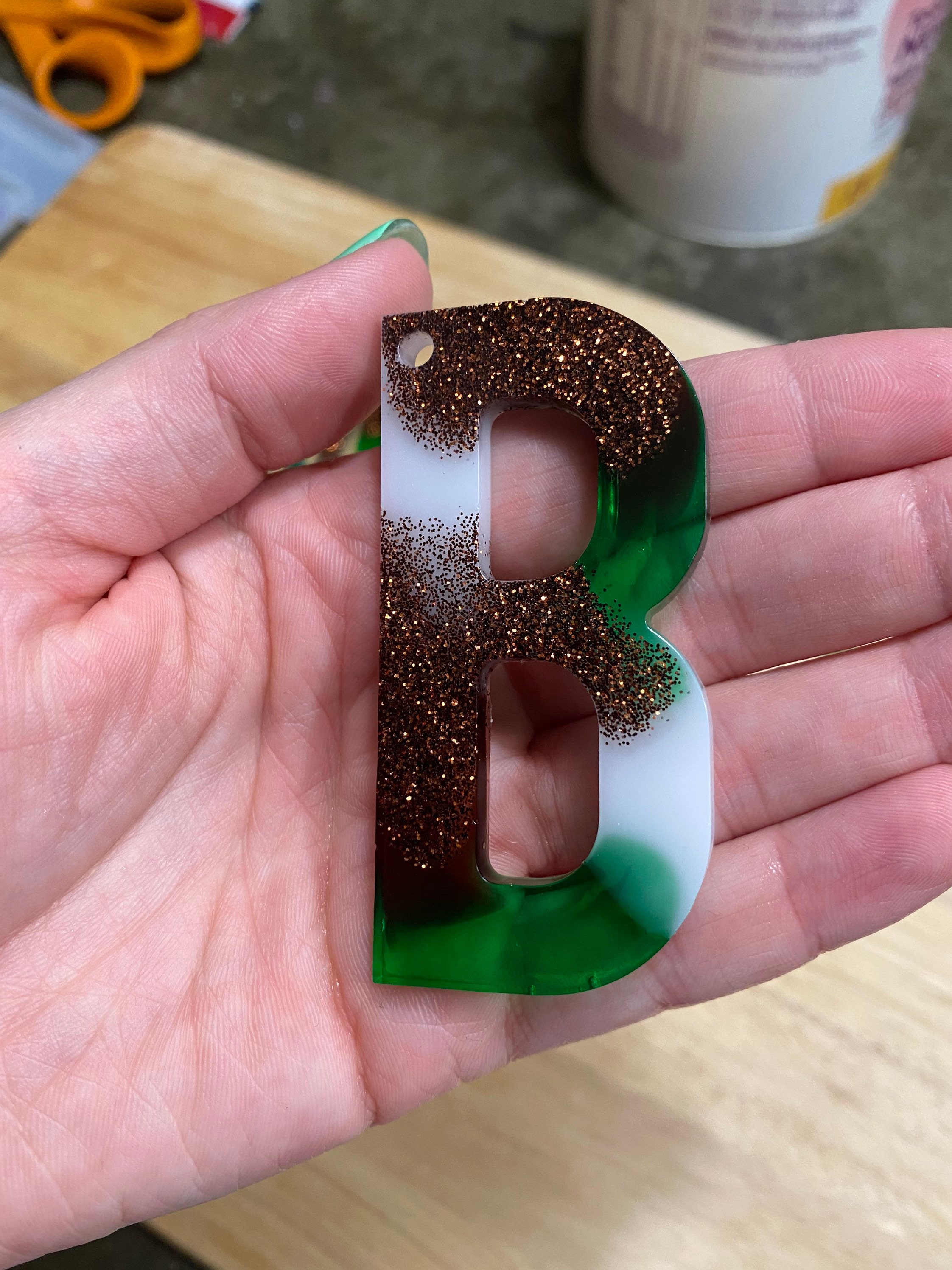 Camo Resin Keychain - Etsy