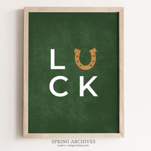 St Patricks Day 8 Printables Gallery Wall Art Set, Minimalist St ...