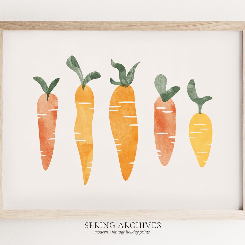 Carrot Art Print - Etsy