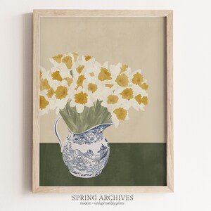 Spring Printable Wall Art Set of 11, May Home Decor, Neutral Gallery ...