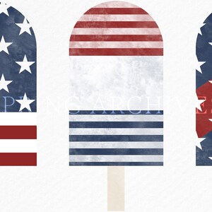 America Popsicles Printable Art Print, 4th of July Digital Download ...