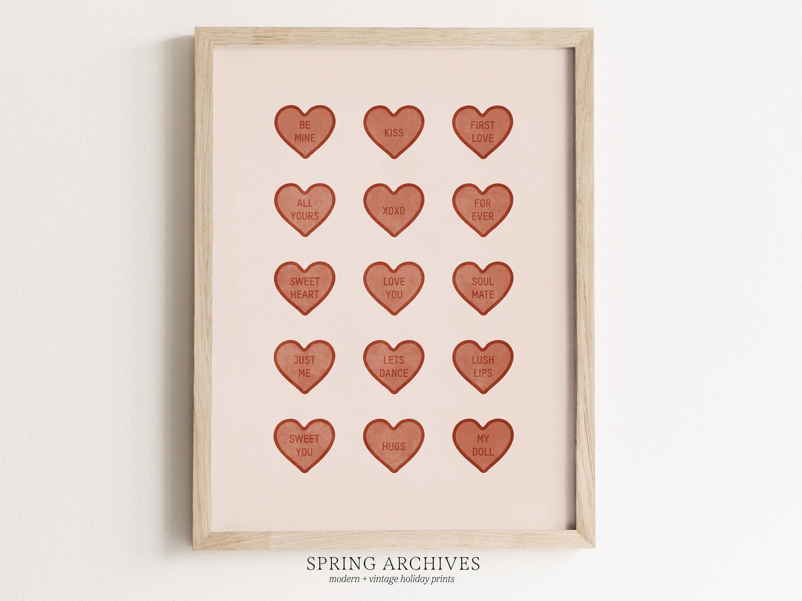 Valentines Day Printable Gallery Wall Art Bundle Set of 16 - Etsy