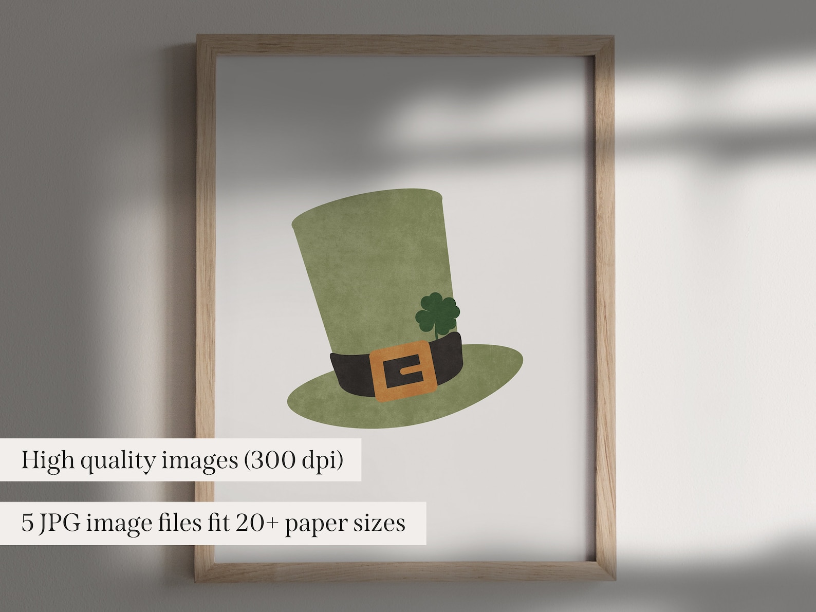 Leprechaun Hat Printable Wall Art St Patricks Day Home Decor - Etsy