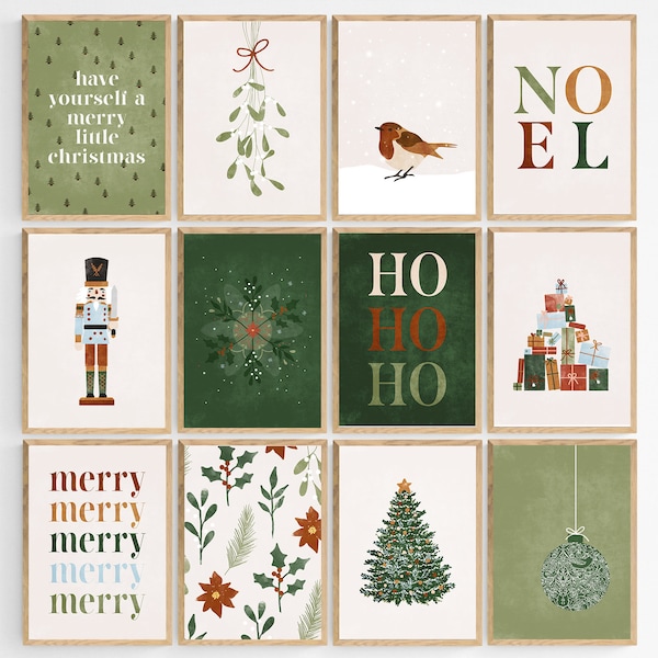 Minimalist Christmas Prints - Etsy