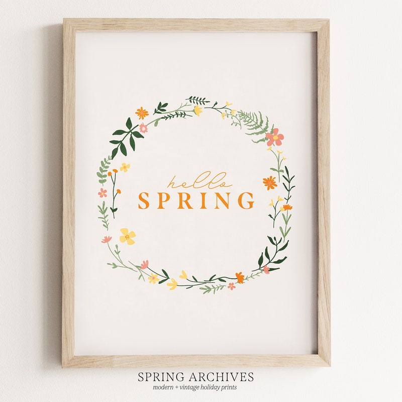 Spring Printable - Etsy