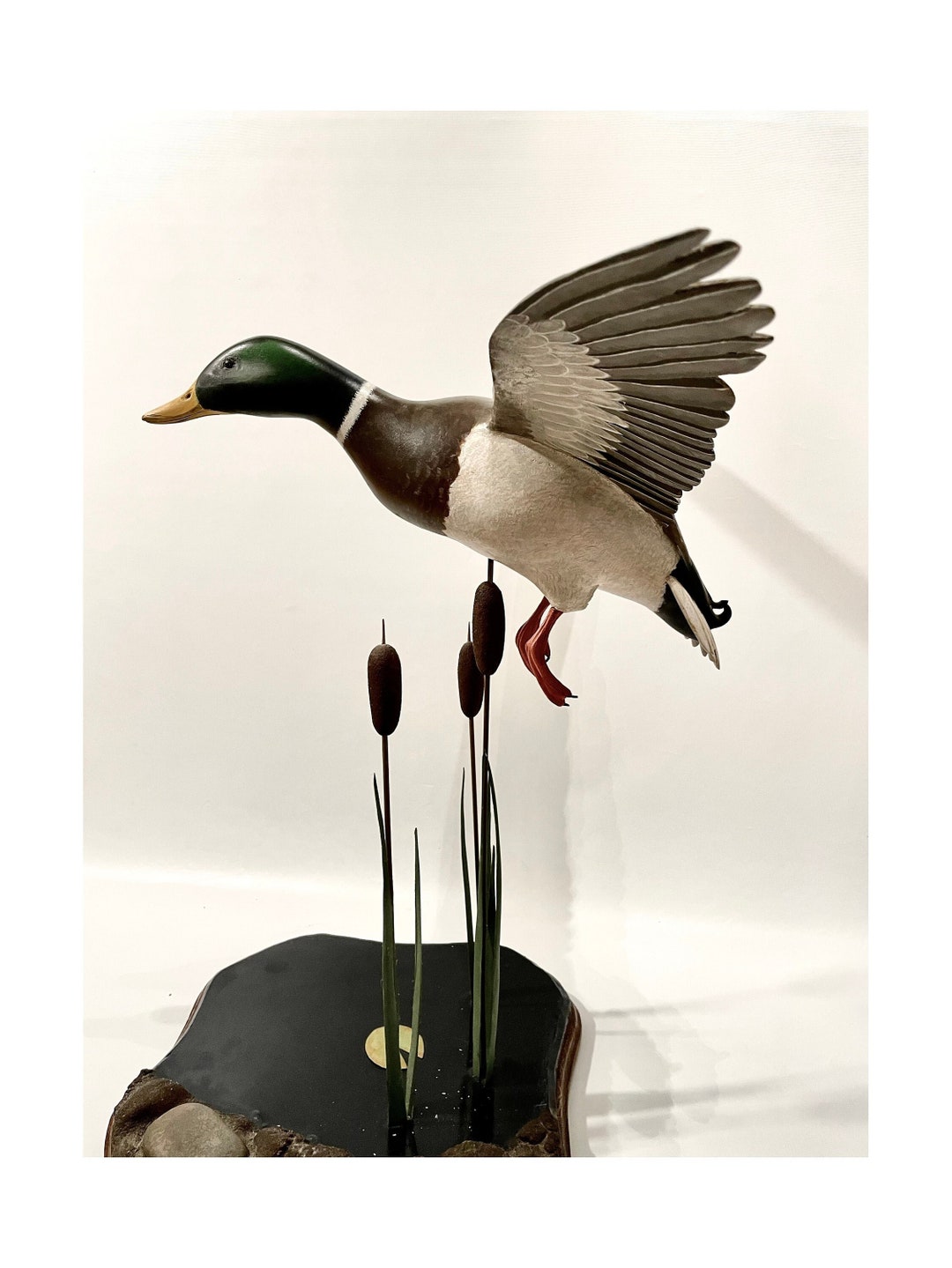 Realistic Wood Carving of a Wood Duck Decoy - Etsy