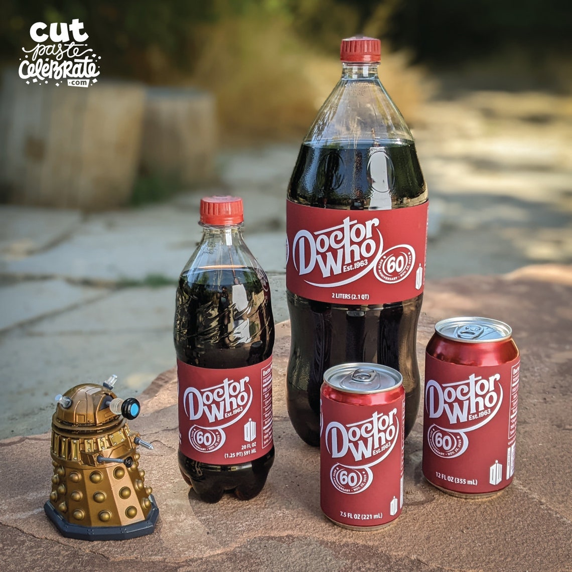 Printable Doctor Who 12 Oz. Can Labels - Perfect for Celebrating Doctor ...