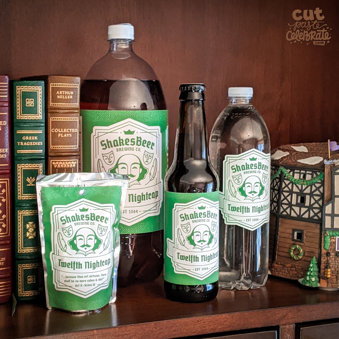 Printable Shakespeare Sticker Labels - Perfect for Cast Gifts and ...