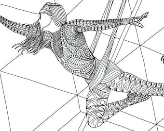 Aerial Coloring - Etsy