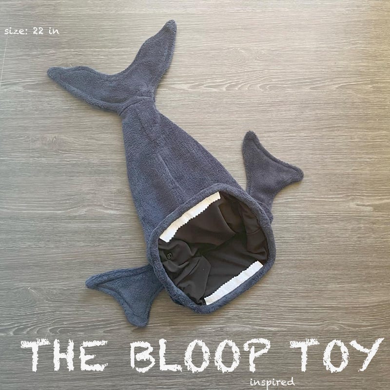 Bloop Sea Monster Toy - Etsy