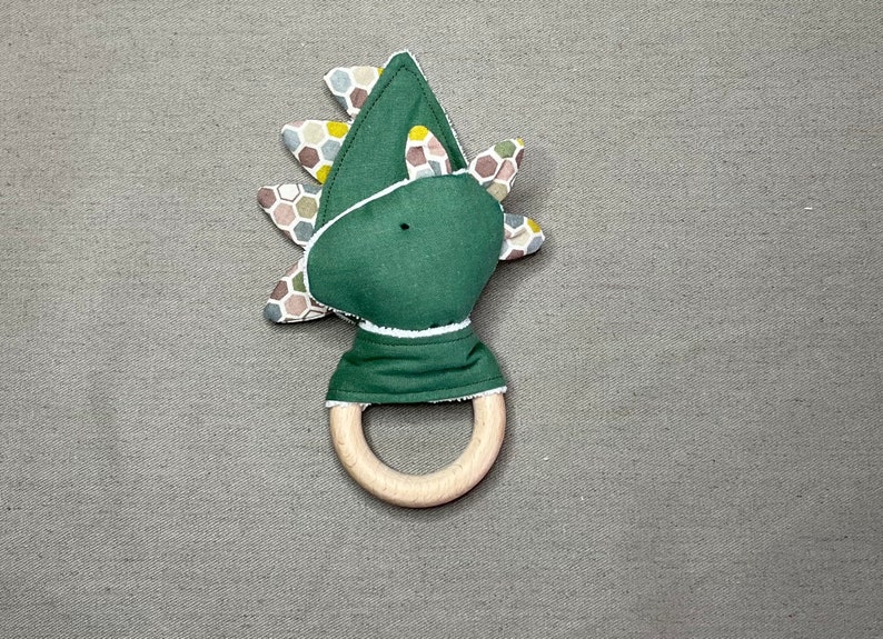 Dino Teether Sewing Pattern and Video-tutorial Baby Sewing - Etsy