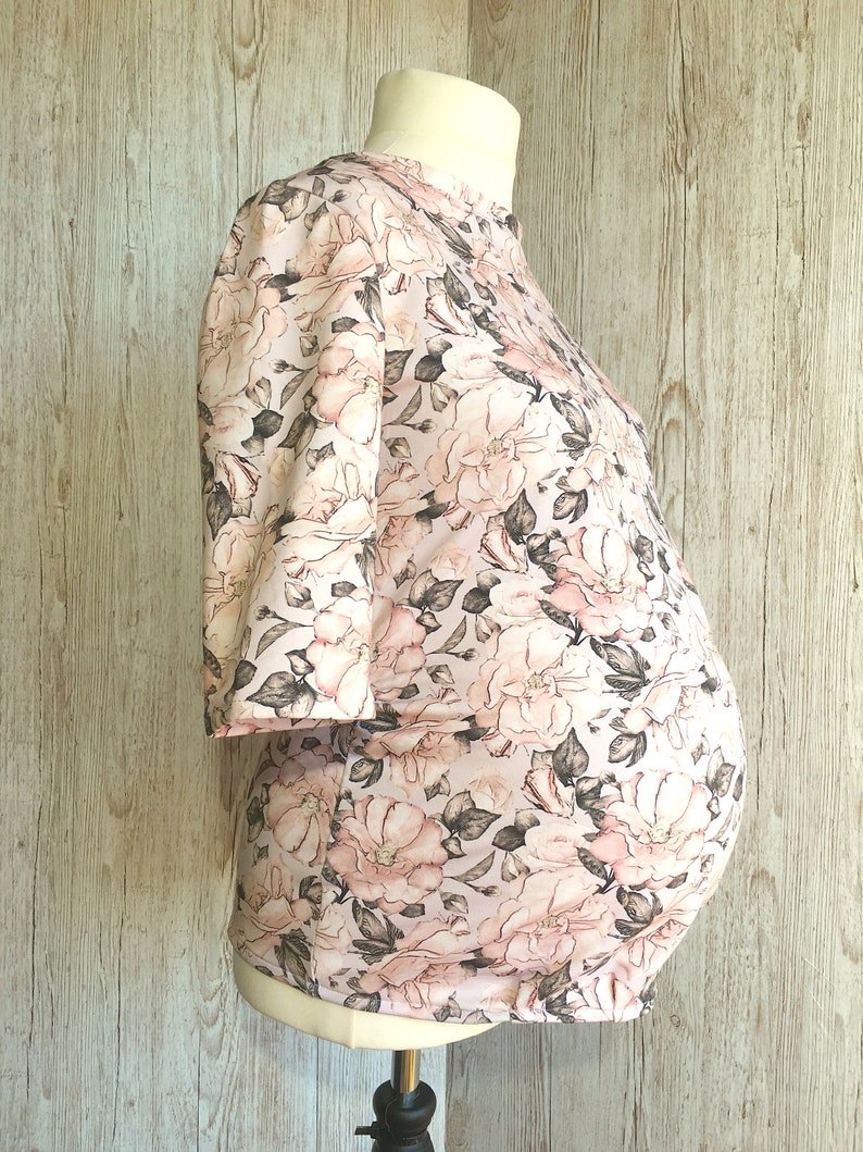Pregnancy Shirt Sewing Pattern: Easy Knit Top (PDF Pattern) - Etsy