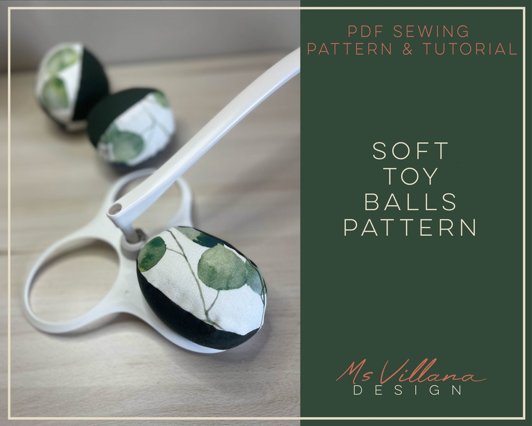 Mamaroo Toy Ball Sewing Pattern: Soft Baby Mobile (PDF Pattern) - Etsy