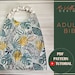 Adult Bib Pattern With Video Tutorial - Etsy
