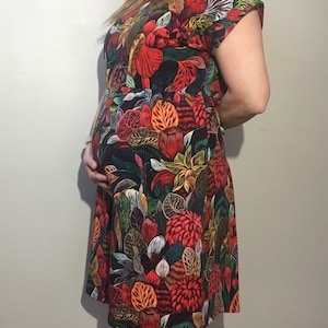 Minimalist Maternity Dress Pattern: Easy Beginner Sewing (PDF Pattern ...