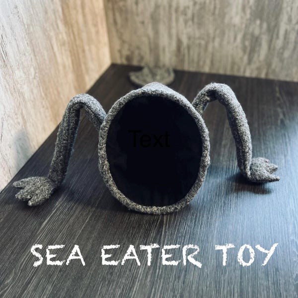 Bloop Sea Monster Toy - Etsy