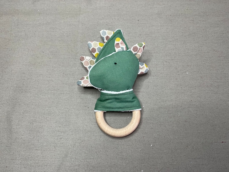 Dino Teether Sewing Pattern and Video-tutorial Baby Sewing - Etsy