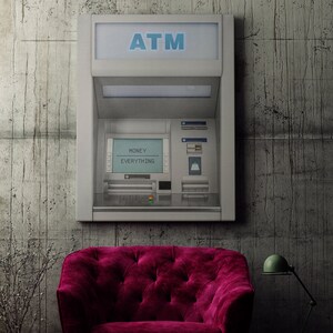 ATM Machine White Edition Money Print, Money Canvas, Currency ...