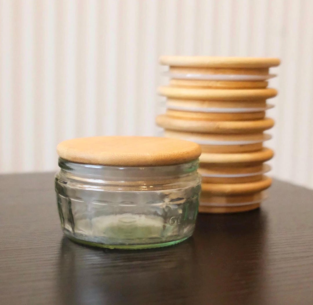 Lids for Gu Pots | Fits Lidl & Aldi Desert Glass Jars | Reusable ...