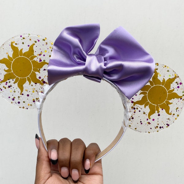 Rapunzel Mickey Ears - Etsy