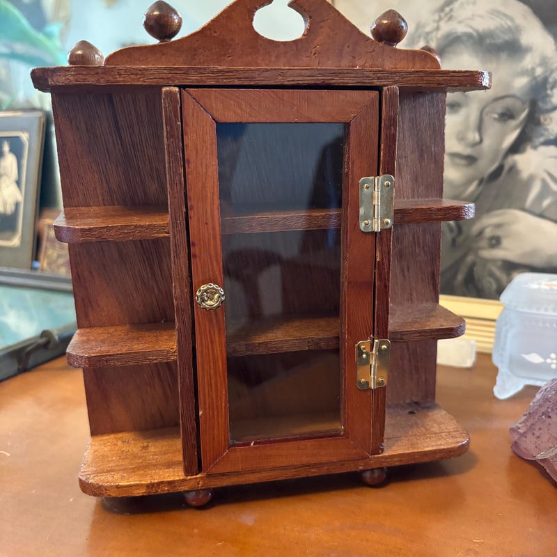 Small Curio Cabinet - Etsy