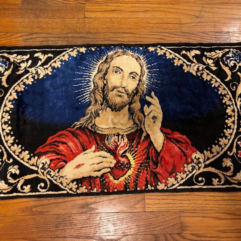 70s Wall Velvet Tapestry - Etsy