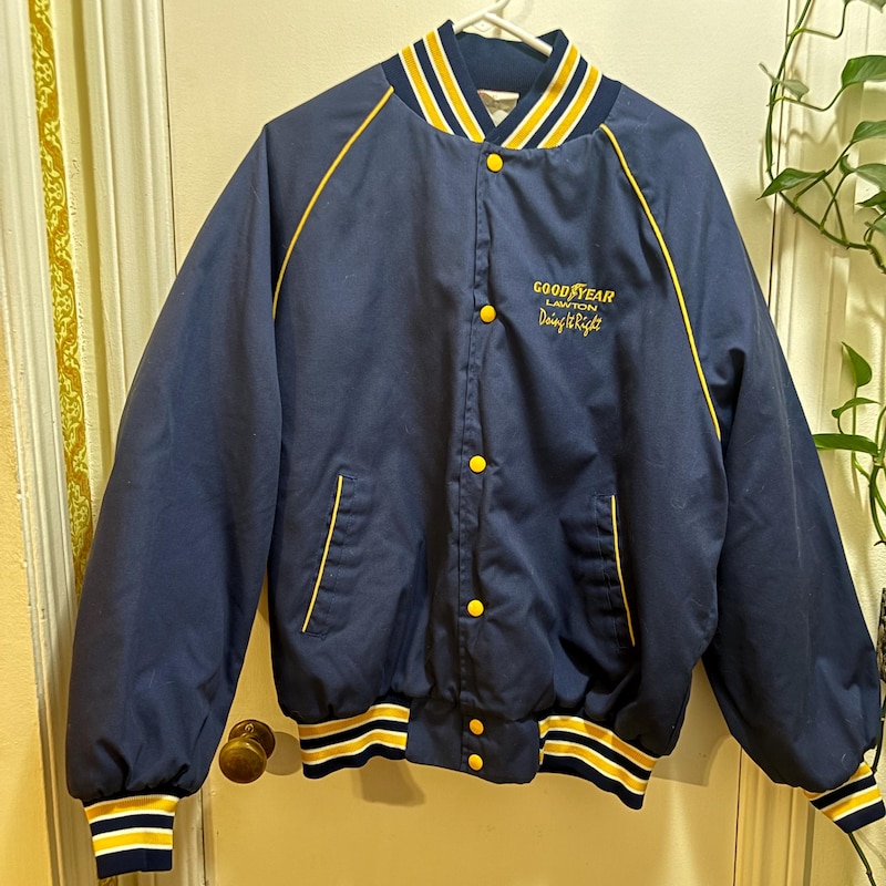 90s Baseball Jacket - Etsy