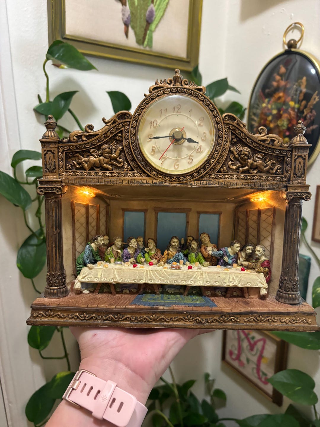 Vintage 3D the Last Supper Scene Figurine Made of Resin With Working ...
