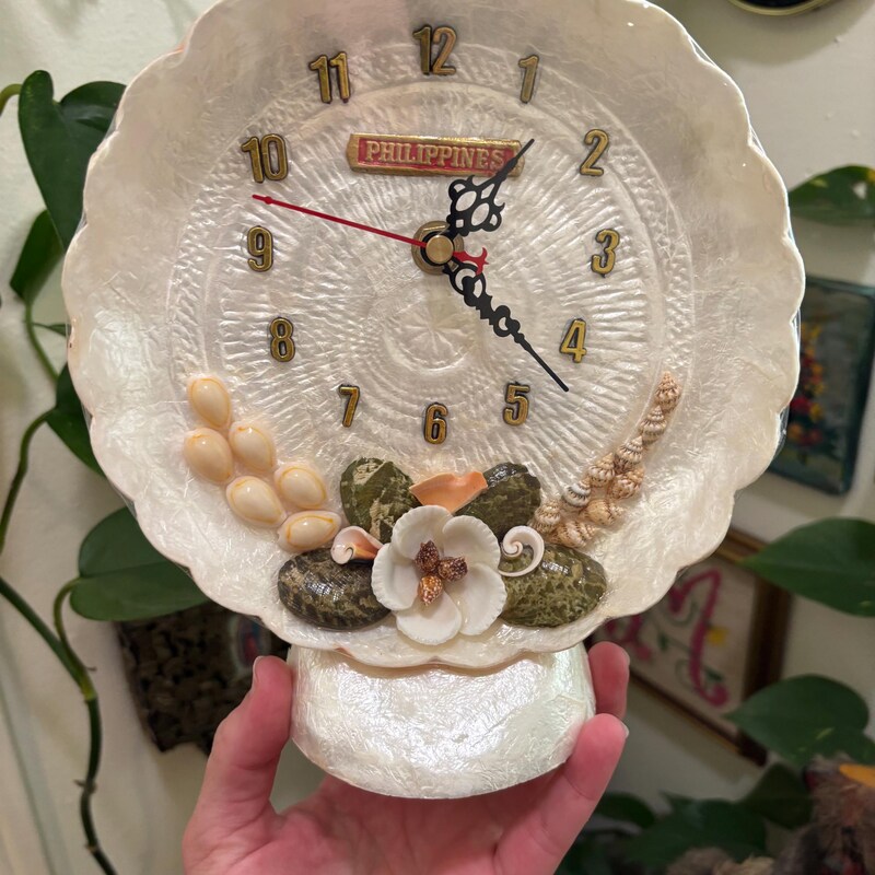 Seashell Clock - Etsy