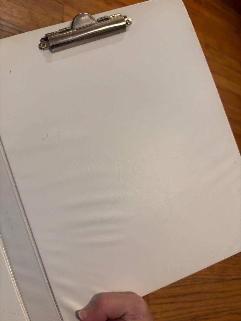 Vintage 80s 90s Three Folder the Organizer Trapper Keeper With White ...