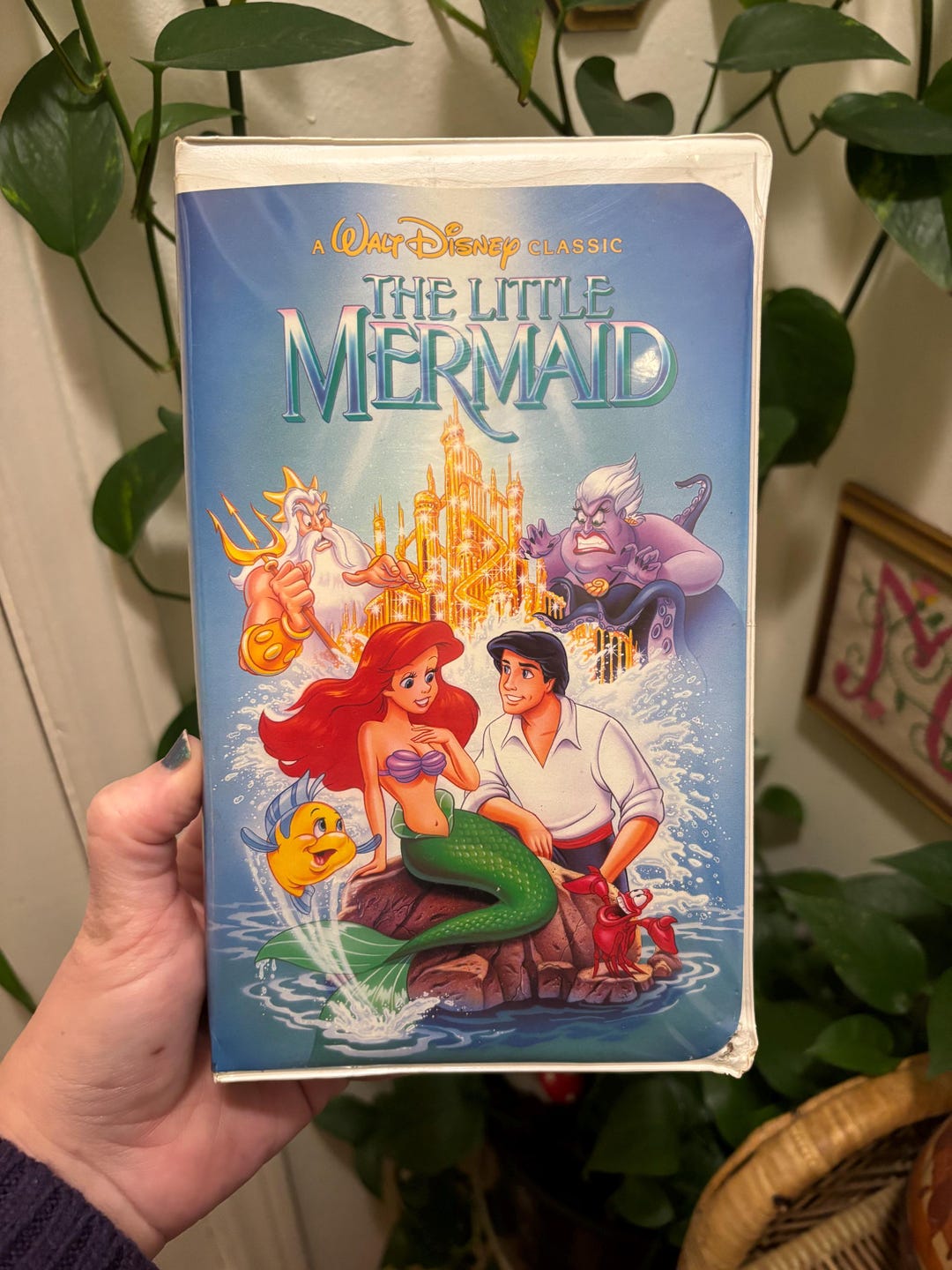 Original 1990 the Little Mermaid VHS Tape Original Cover Rare 90s ...
