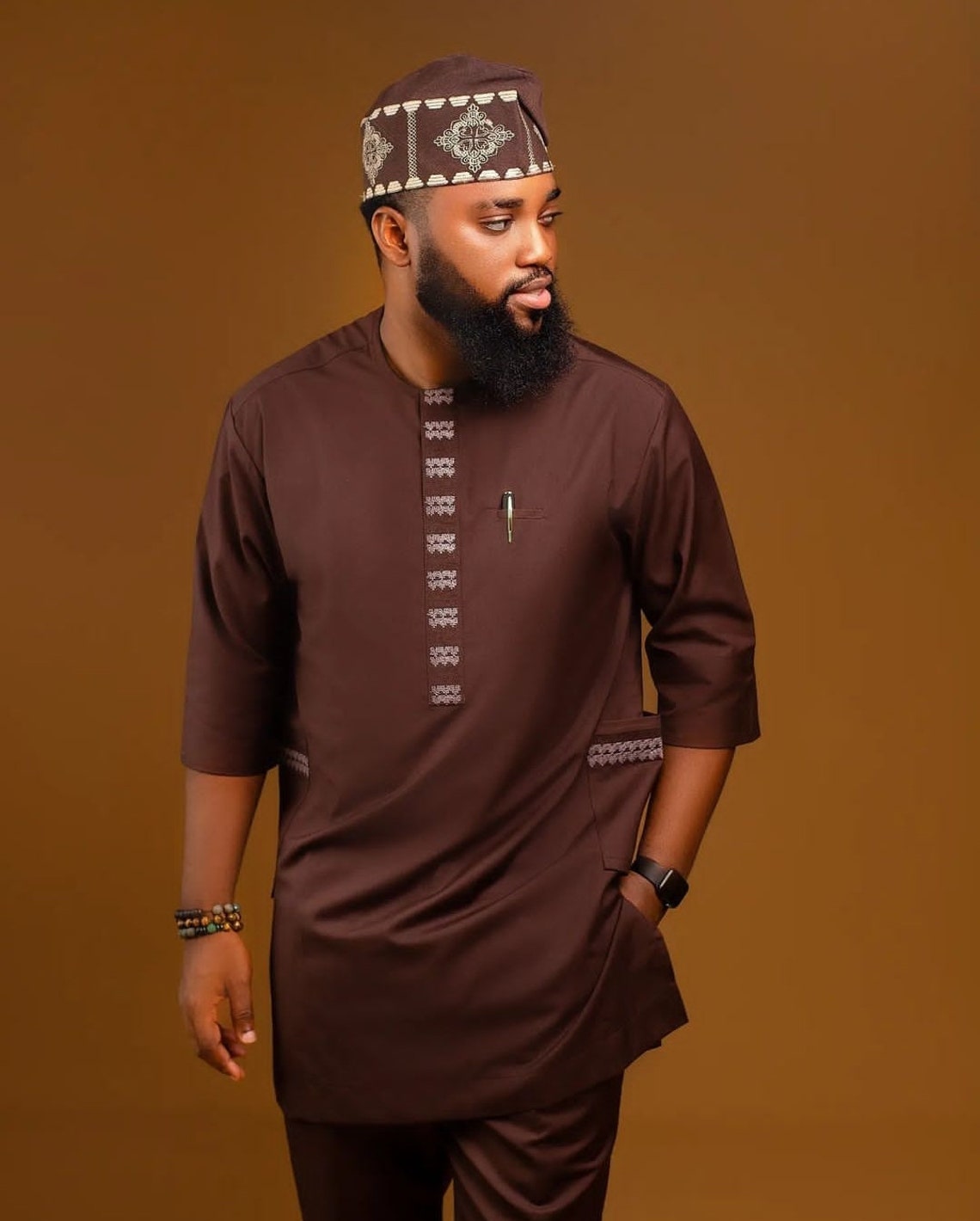 African Men Fashion Kaftan, Men Clothing, Men Native Attire, Men ...