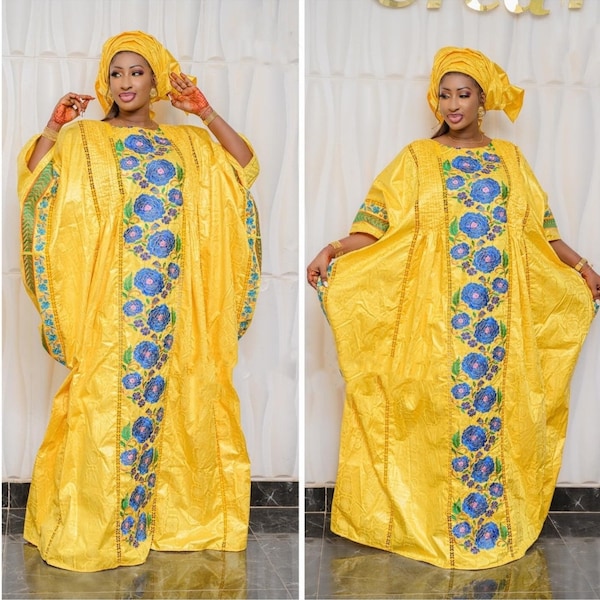 Bazin Riche Dress - Etsy