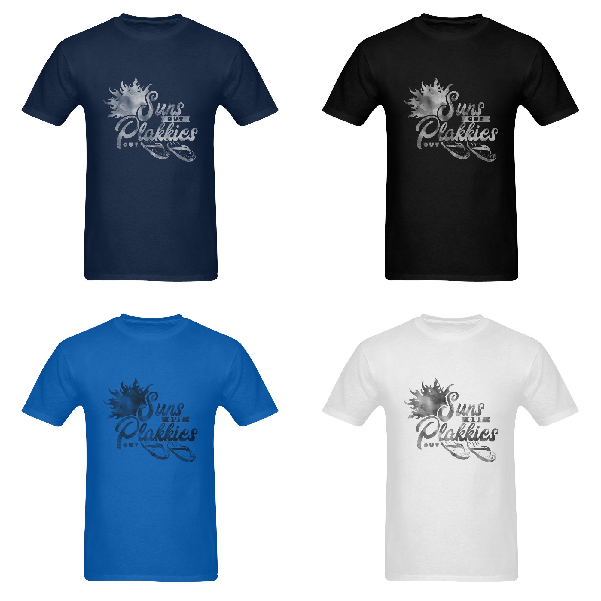 South African Summer Plakkies T Shirt Suns Out Plakkies Out. Flip Flops ...