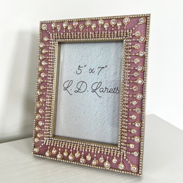 Jeweled Frame - Etsy