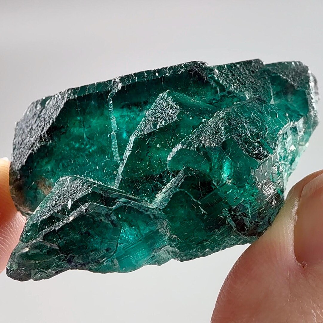 Rare Emerald Green Okorusu Fluorite From Namibia 28.5g PLEASE READ ...