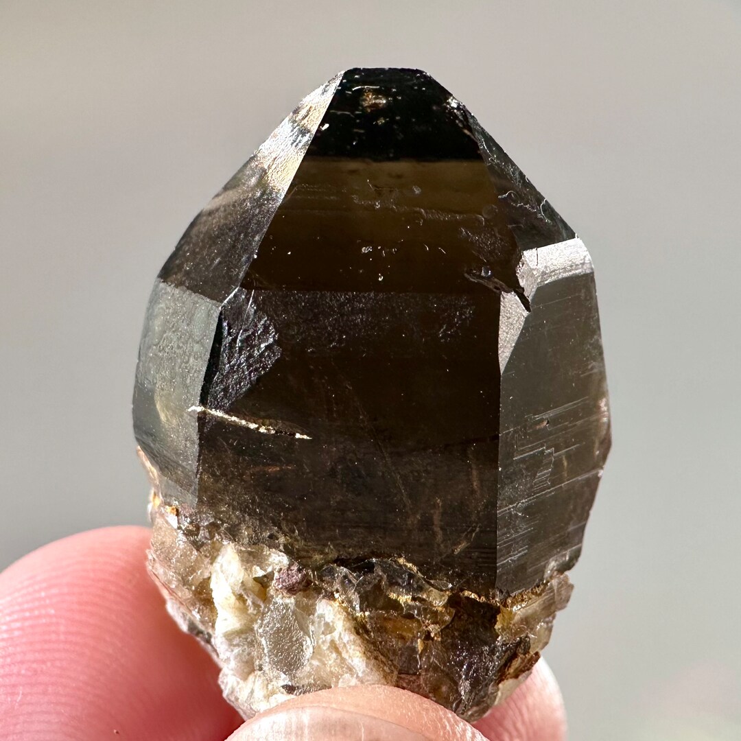 Gorgeous Golden Healer Malawi Smoky Quartz Crystal W/ Microline ...